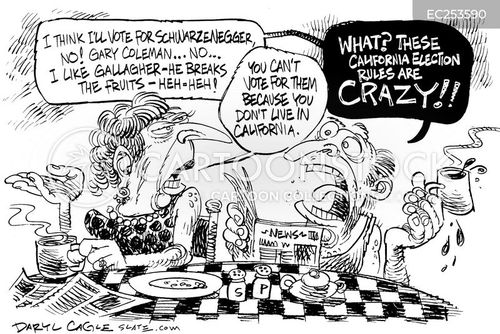 Recall Campaign Cartoons and Comics - funny pictures from CartoonStock