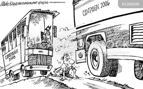 Political Cycles Cartoons and Comics - funny pictures from CartoonStock