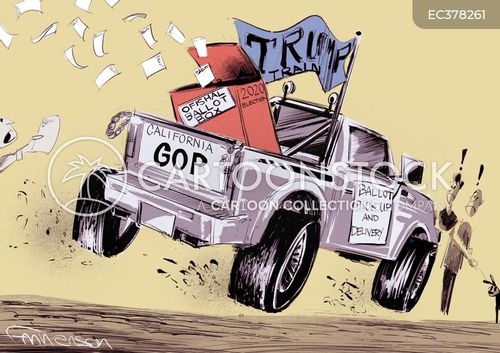 Paperless Voting Cartoons and Comics - funny pictures from CartoonStock