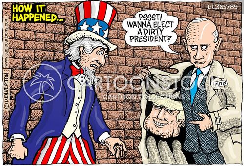 Election Collusion Cartoons and Comics - funny pictures from CartoonStock