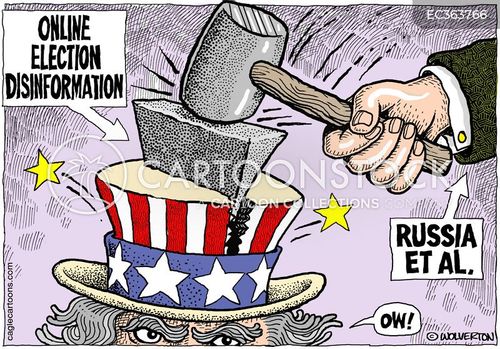 Information Warfare Cartoons and Comics - funny pictures from CartoonStock