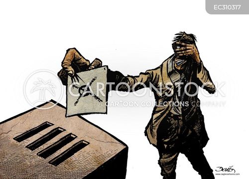 Optical Election Cartoons and Comics - funny pictures from CartoonStock