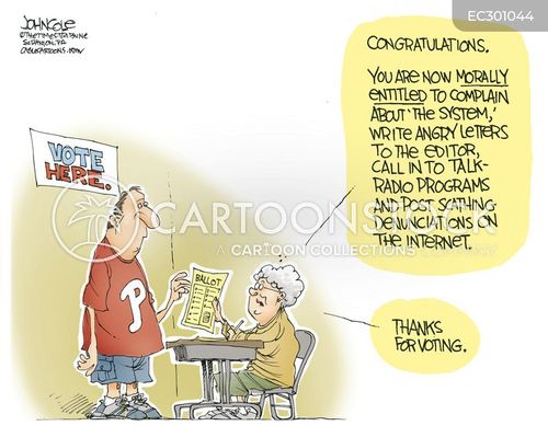 Election Day Cartoons and Comics - funny pictures from CartoonStock