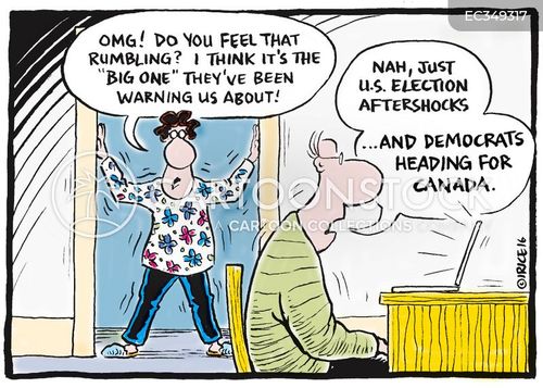 Electoral Upheaval Cartoons and Comics - funny pictures from CartoonStock