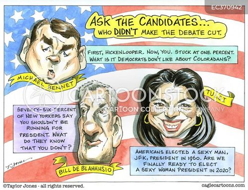 Democratic Debates Cartoons and Comics - funny pictures from CartoonStock