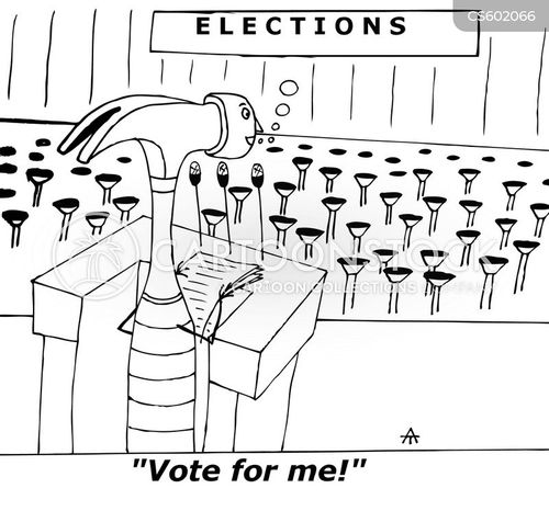 Tool Election Cartoons and Comics - funny pictures from CartoonStock