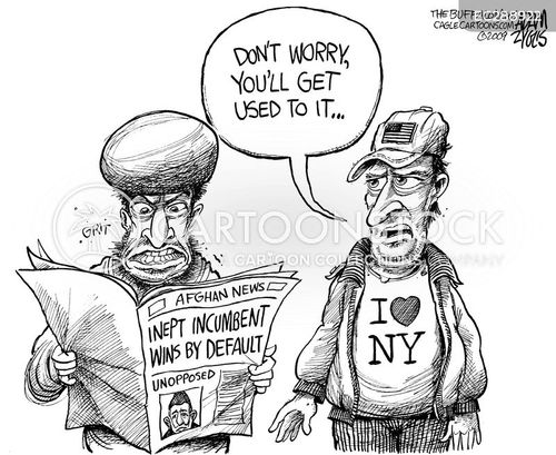 Incumbent Cartoons and Comics - funny pictures from CartoonStock