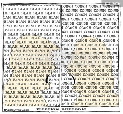 Powerful Rhetoric Cartoons and Comics - funny pictures from CartoonStock