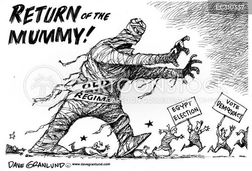 Elections Egypt Cartoons and Comics - funny pictures from CartoonStock