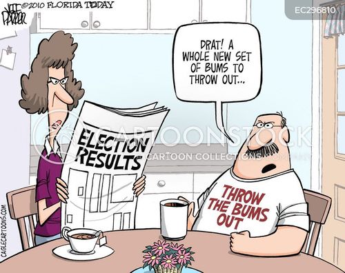 Voter Emotions Cartoons and Comics - funny pictures from CartoonStock