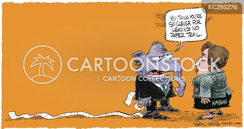 Papertrail Cartoons and Comics - funny pictures from CartoonStock