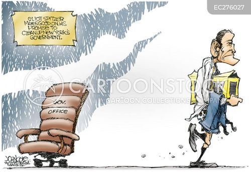 Eliot Spitzer Cartoons and Comics - funny pictures from CartoonStock