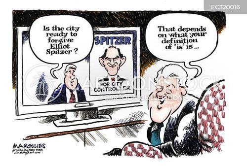 Elliot Spitzer Cartoons and Comics - funny pictures from CartoonStock