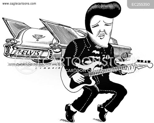 Elvis Cartoons and Comics - funny pictures from CartoonStock