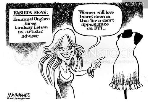 Fashion Marketing Cartoons and Comics - funny pictures from CartoonStock