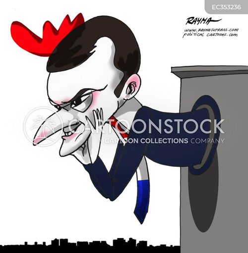 Emmanuel Macron Cartoons and Comics - funny pictures from CartoonStock