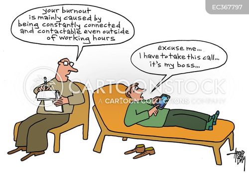 Employee Burnout Cartoons and Comics - funny pictures from CartoonStock