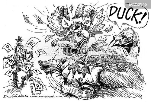 Ducking Cartoons and Comics - funny pictures from CartoonStock