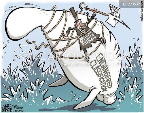 Threatened Status Cartoons and Comics - funny pictures from CartoonStock