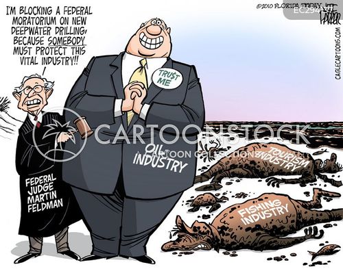 Offshore Disaster Cartoons and Comics - funny pictures from CartoonStock