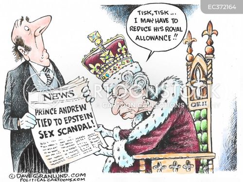 Prince Andrew Cartoons and Comics - funny pictures from CartoonStock