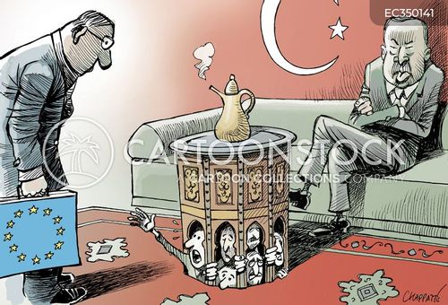 Erdogan's Repression Cartoons and Comics - funny pictures from CartoonStock
