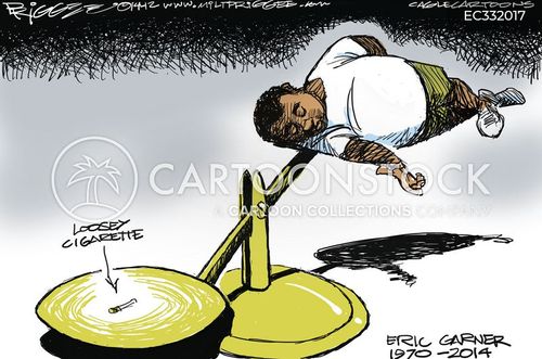 Eric Garner Cartoons and Comics - funny pictures from CartoonStock