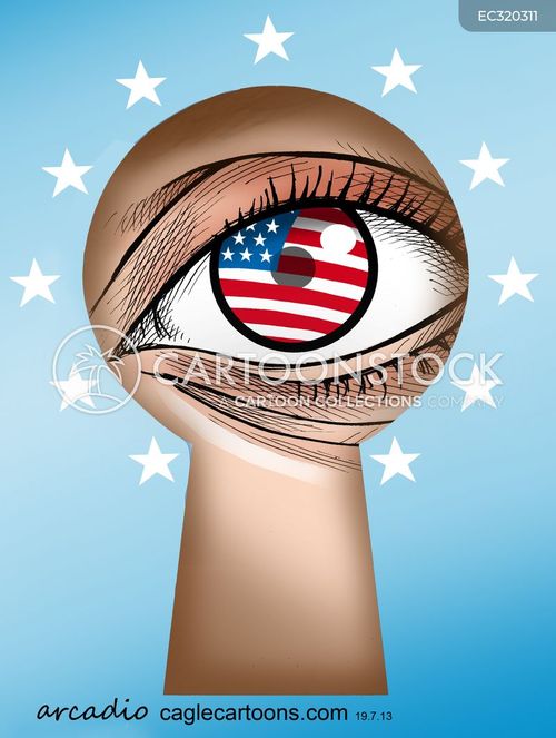 Espionage Activities Cartoons and Comics - funny pictures from CartoonStock