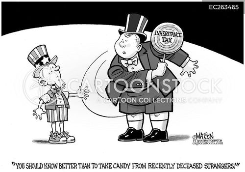 Estate Tax Cartoons and Comics - funny pictures from CartoonStock