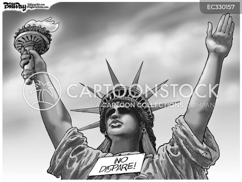 Estatua De Libertad Cartoons and Comics - funny pictures from CartoonStock