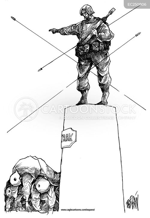 Sitio De Guerra Cartoons and Comics - funny pictures from CartoonStock