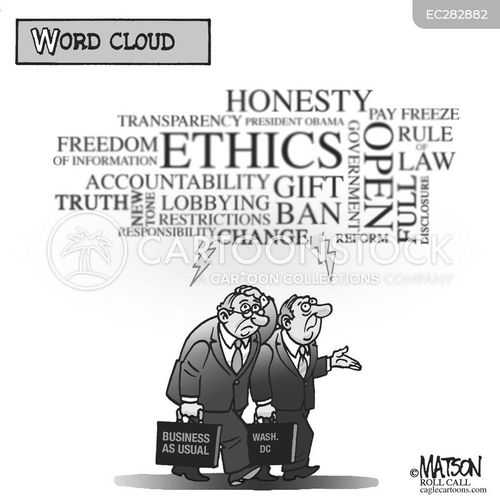 Business Integrity Cartoons and Comics - funny pictures from CartoonStock