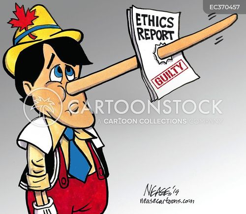 Ethics In Business Cartoons and Comics - funny pictures from CartoonStock