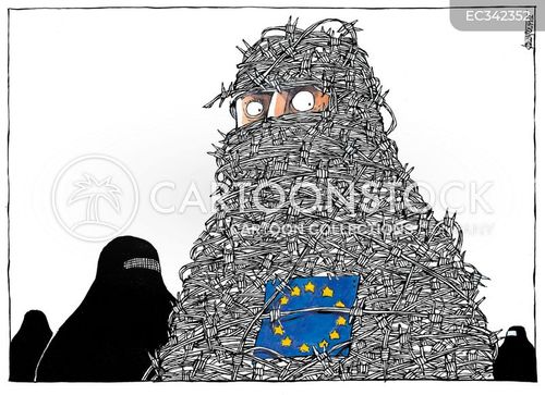 Shared Borders Cartoons and Comics - funny pictures from CartoonStock