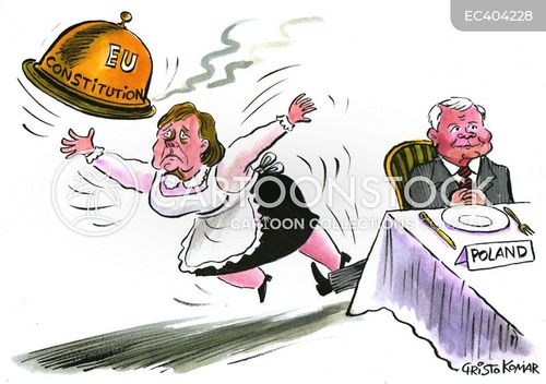 Eu Dining Etiquette Cartoons and Comics - funny pictures from CartoonStock