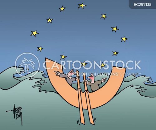 Troubled Waters Cartoons and Comics - funny pictures from CartoonStock