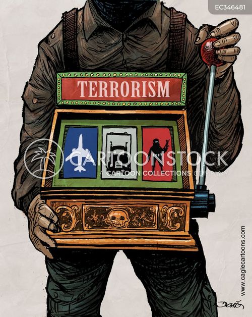 Random Terrorism Cartoons and Comics - funny pictures from CartoonStock