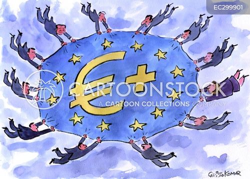 Eu Pact Cartoons and Comics - funny pictures from CartoonStock