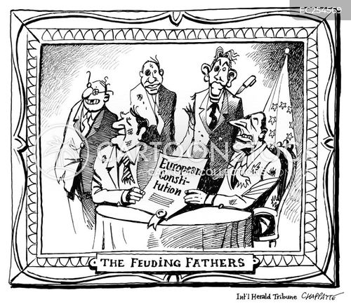 Feuding Cartoons and Comics - funny pictures from CartoonStock