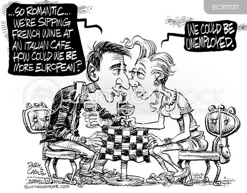 European Charm Cartoons and Comics - funny pictures from CartoonStock