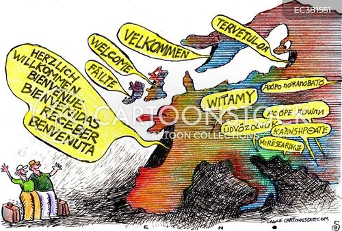 European Tourism Cartoons and Comics - funny pictures from CartoonStock
