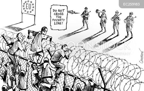 Global Migration Cartoons and Comics - funny pictures from CartoonStock