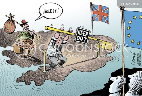 European Door Cartoons and Comics - funny pictures from CartoonStock
