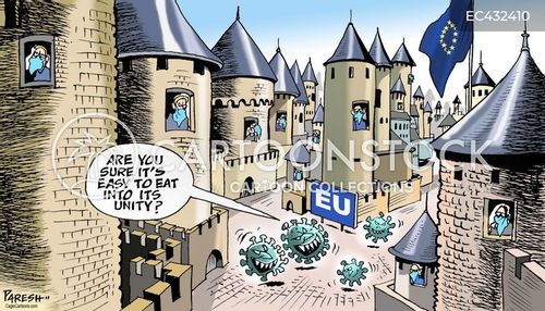 Eu Unity Cartoons and Comics - funny pictures from CartoonStock