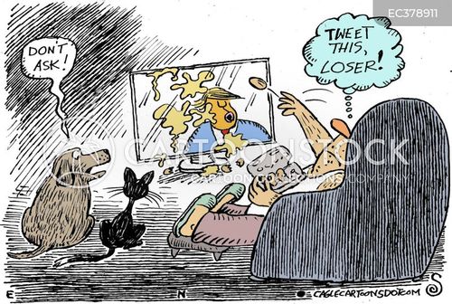 Digital Discourse Cartoons and Comics - funny pictures from CartoonStock