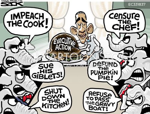 Executive Action Cartoons and Comics - funny pictures from CartoonStock