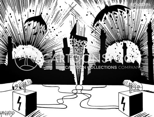 Religious Conflict Cartoons and Comics - funny pictures from CartoonStock