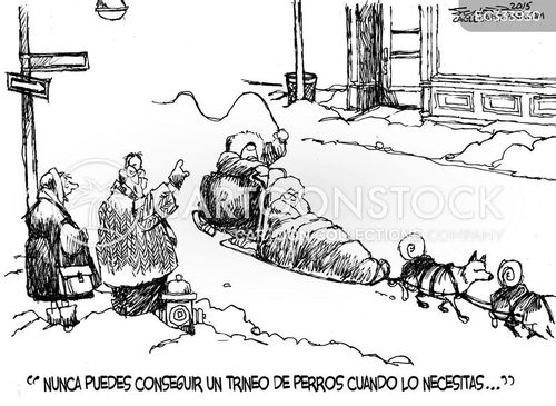 Winter Magic Cartoons and Comics - funny pictures from CartoonStock