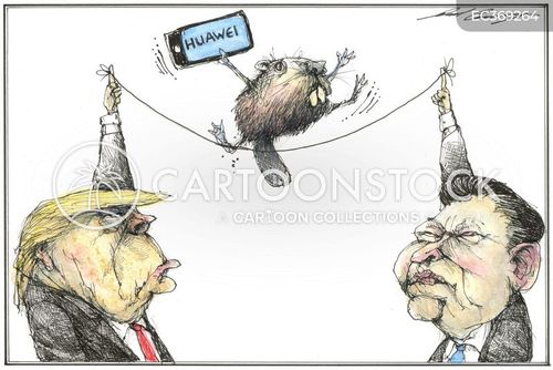 Canadian Tariff Cartoons and Comics - funny pictures from CartoonStock