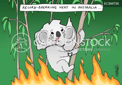 High Temperatures Cartoons and Comics - funny pictures from CartoonStock